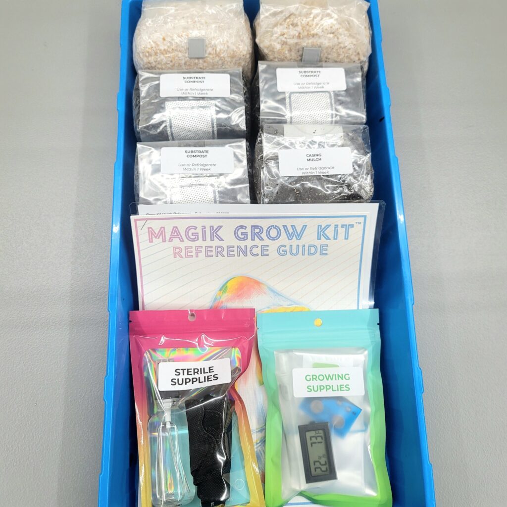 Colonized Grain Spawn + Super Grow Kit (PREORDER: 1-4 Weeks) | MagikDose.com